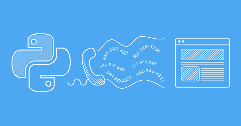 Web Scraping Phone Numbers with Python